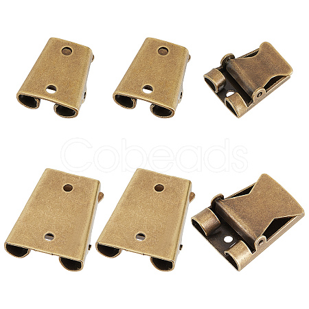 Cheap 6Pcs 2 Style Iron Bolo Tie Slide Clasp Online Store - Cobeads.com