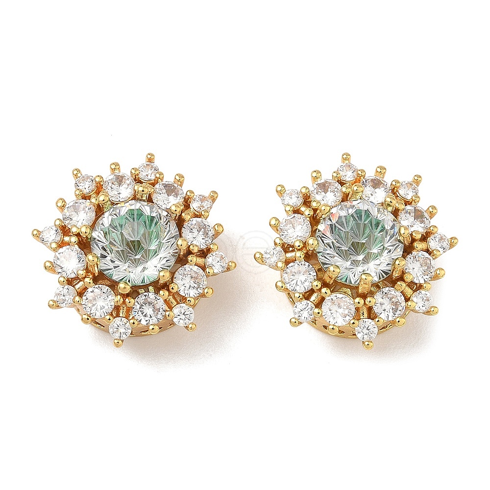 Cheap Brass Micro Pave Cubic Zirconia Beads Online Store - Cobeads.com